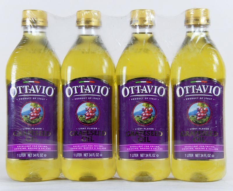 オッタビオ イタリア産 グレープシードオイル 920g×4本 Ottavio Grapeseed Oil