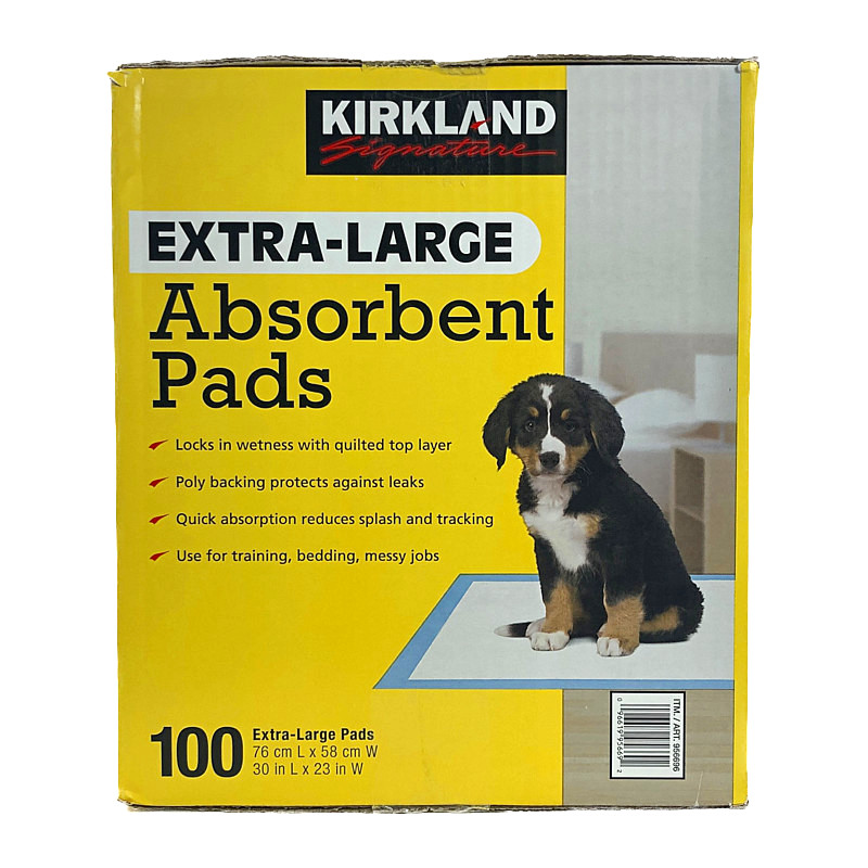 カークランド エクストララージ ペット吸収シート 100枚 76cm×58cm KS XL Absorbent Pads