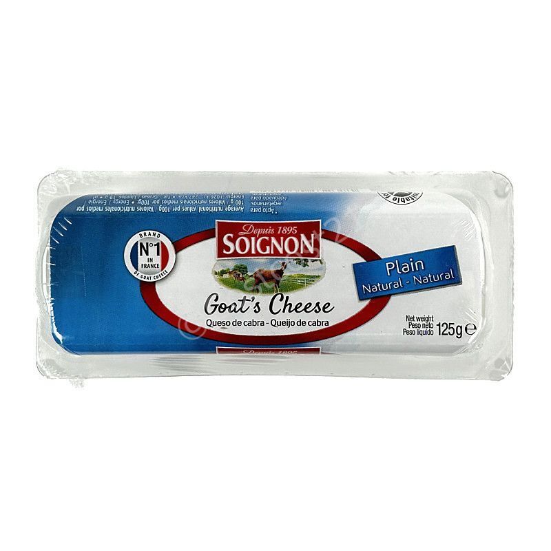 ソワニヨン フレッシュ シェーブル プレーン 125g×2 Soignon Chevre Plain Goat's Cheese