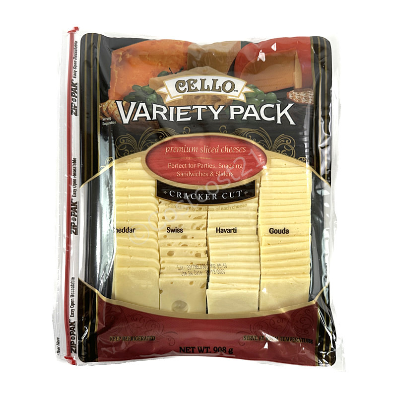 チェロ クラッカーカット チーズトレー 908g CELLO Cracker Cut Cheese Tray