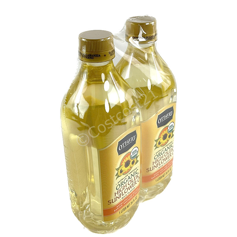 オッタビオ 有機 高オレイン酸 サンフラワーオイル 920g×2 OTTAVIO Organic Sunflower Oil